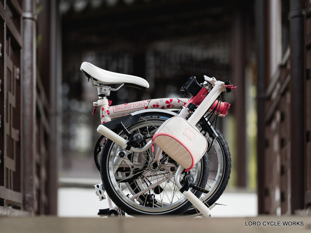 LORO CYCLE WORKS : 限定100台！本日 BROMPTON CHERRY BLOSSOM V2 情報解禁！