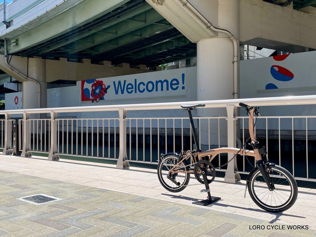 LORO CYCLE WORKS : BROMPTON T Line Ceratech Bronze 入荷しました。