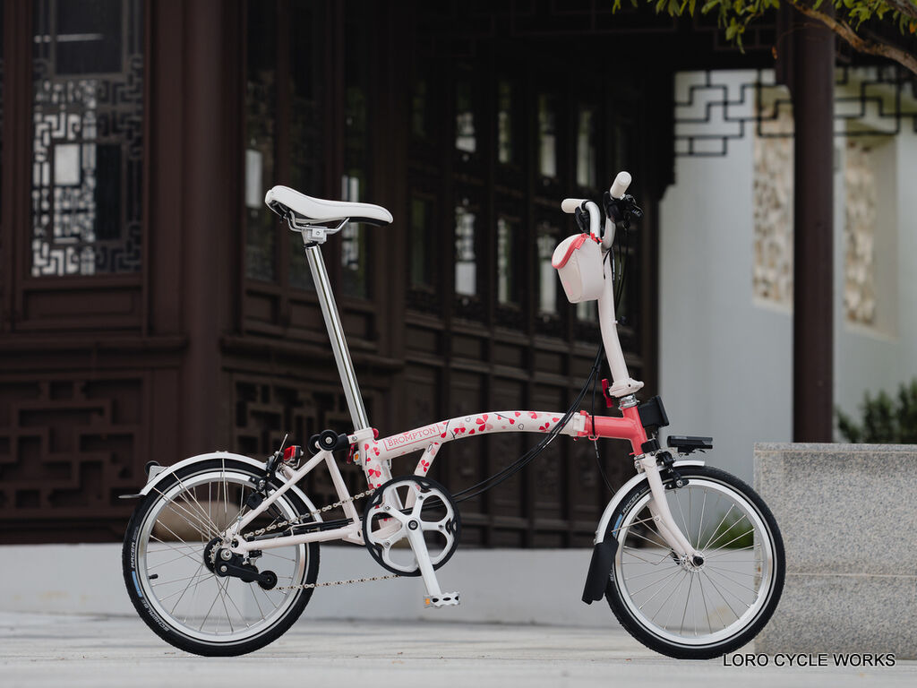 LORO CYCLE WORKS : 限定100台！本日 BROMPTON CHERRY BLOSSOM V2 情報解禁！