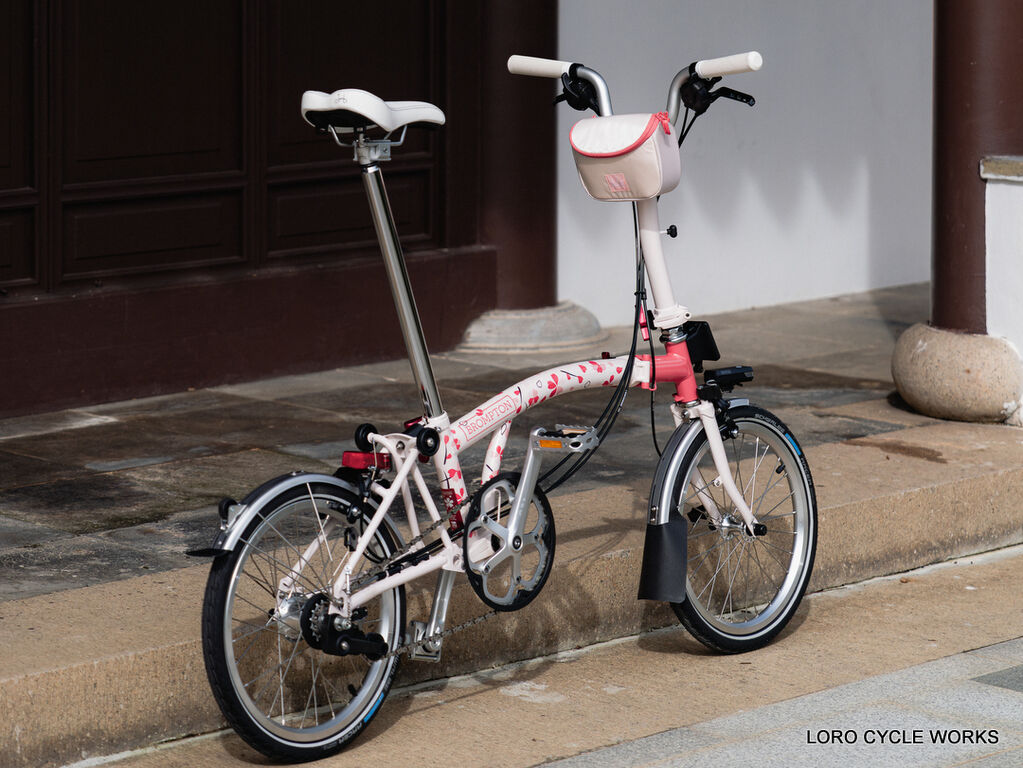 LORO CYCLE WORKS : 限定100台！本日 BROMPTON CHERRY BLOSSOM V2 情報解禁！