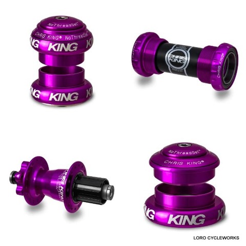 LORO CYCLE WORKS : 【速報】 Chris King[3D Violet]大復活！予約受付開始！