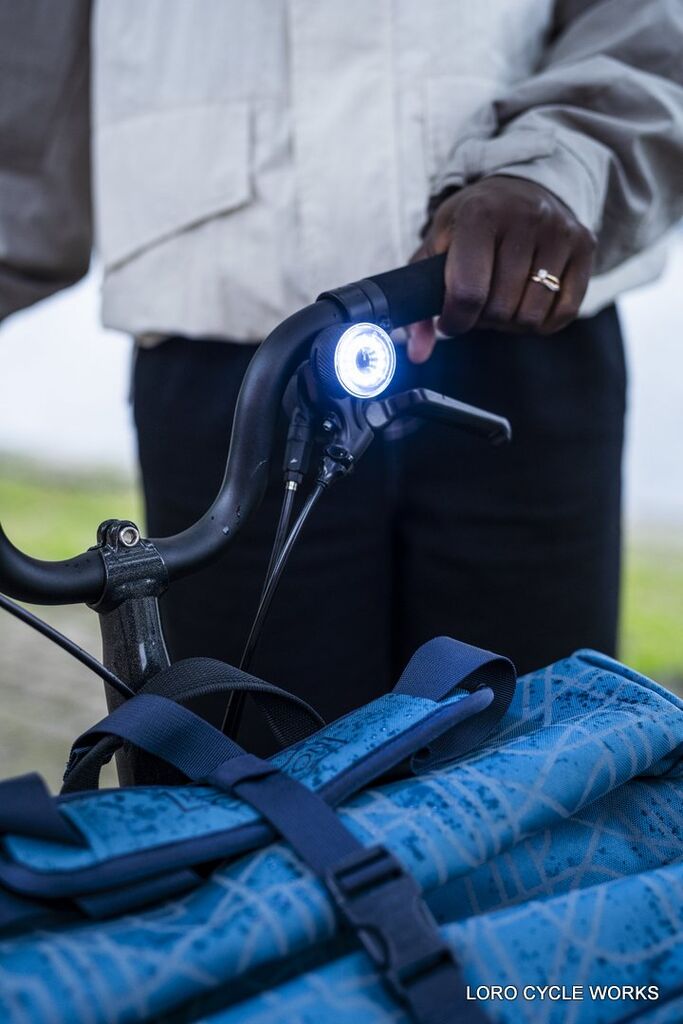 LORO CYCLE WORKS : BROMPTON新型ライトセット「Brompton Be Seen Lights」発売します。