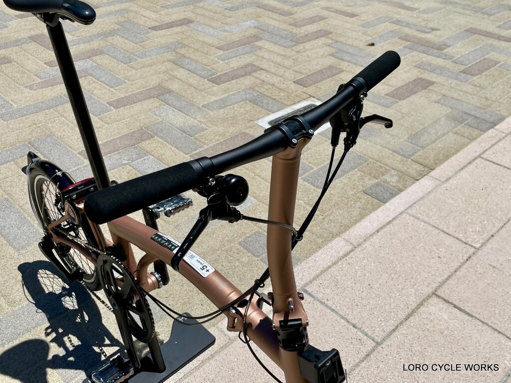 LORO CYCLE WORKS : BROMPTON T Line Ceratech Bronze 入荷しました。