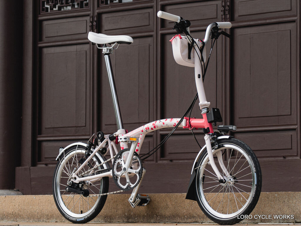 LORO CYCLE WORKS : 限定100台！本日 BROMPTON CHERRY BLOSSOM V2 情報解禁！