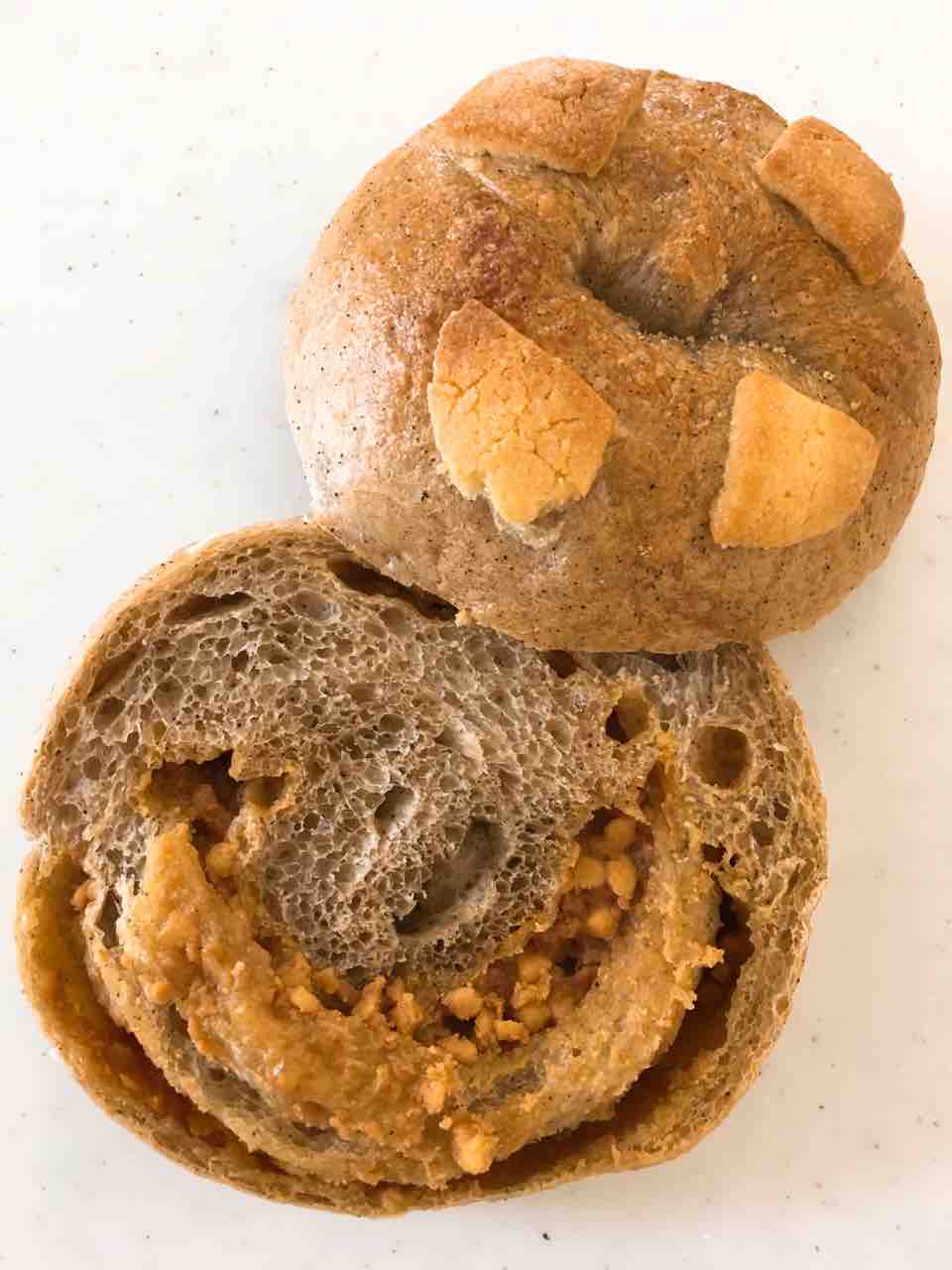 Love☆Bagel : キャラメルマキアート(Matakuru Bagel）