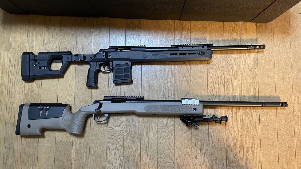 【エアガンレビュー】DoubleEagle Magpul Pro 700 ボルトアクションライフル : Bravo1は自重で落下します