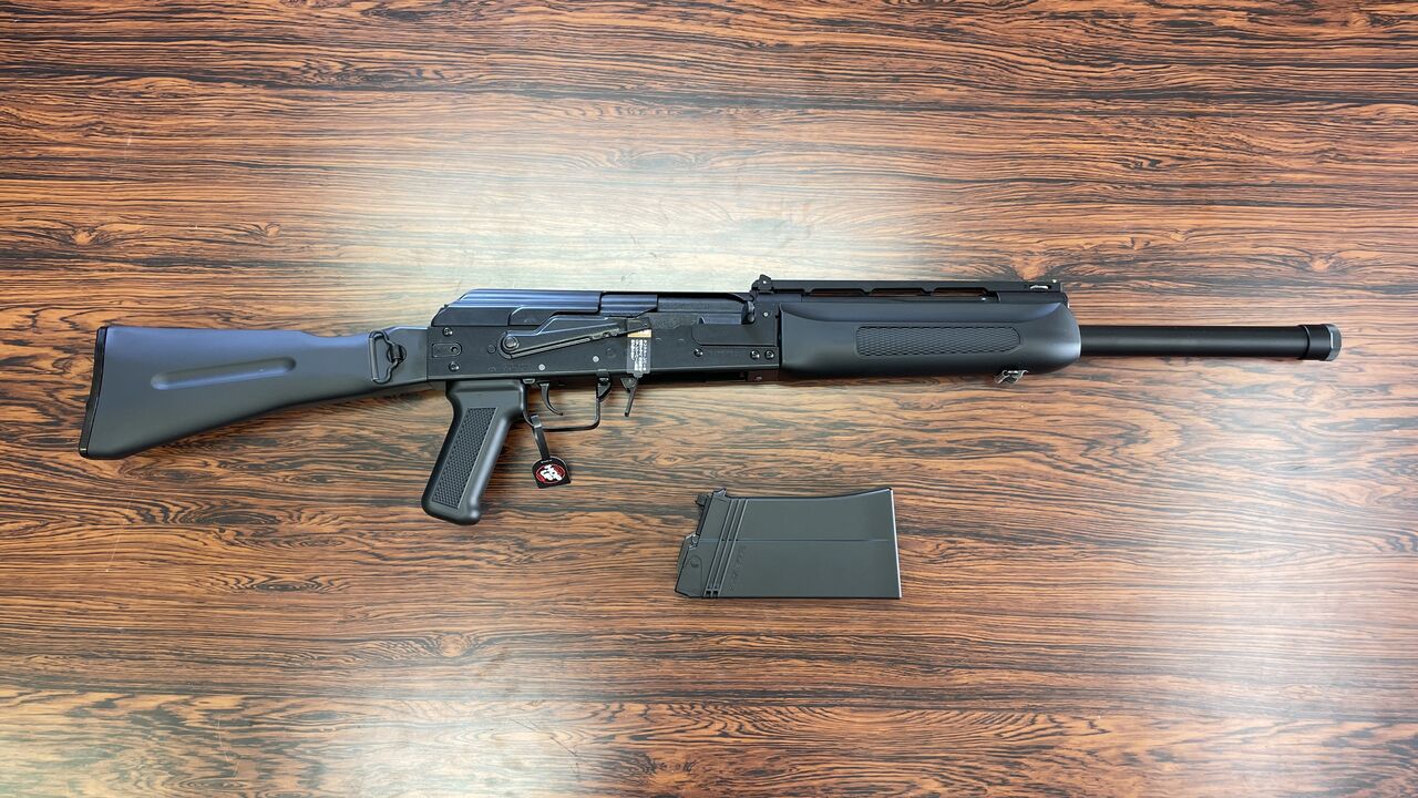 東京マルイ SAIGA-12K ガスブローバック : Bravo1は自重で落下します