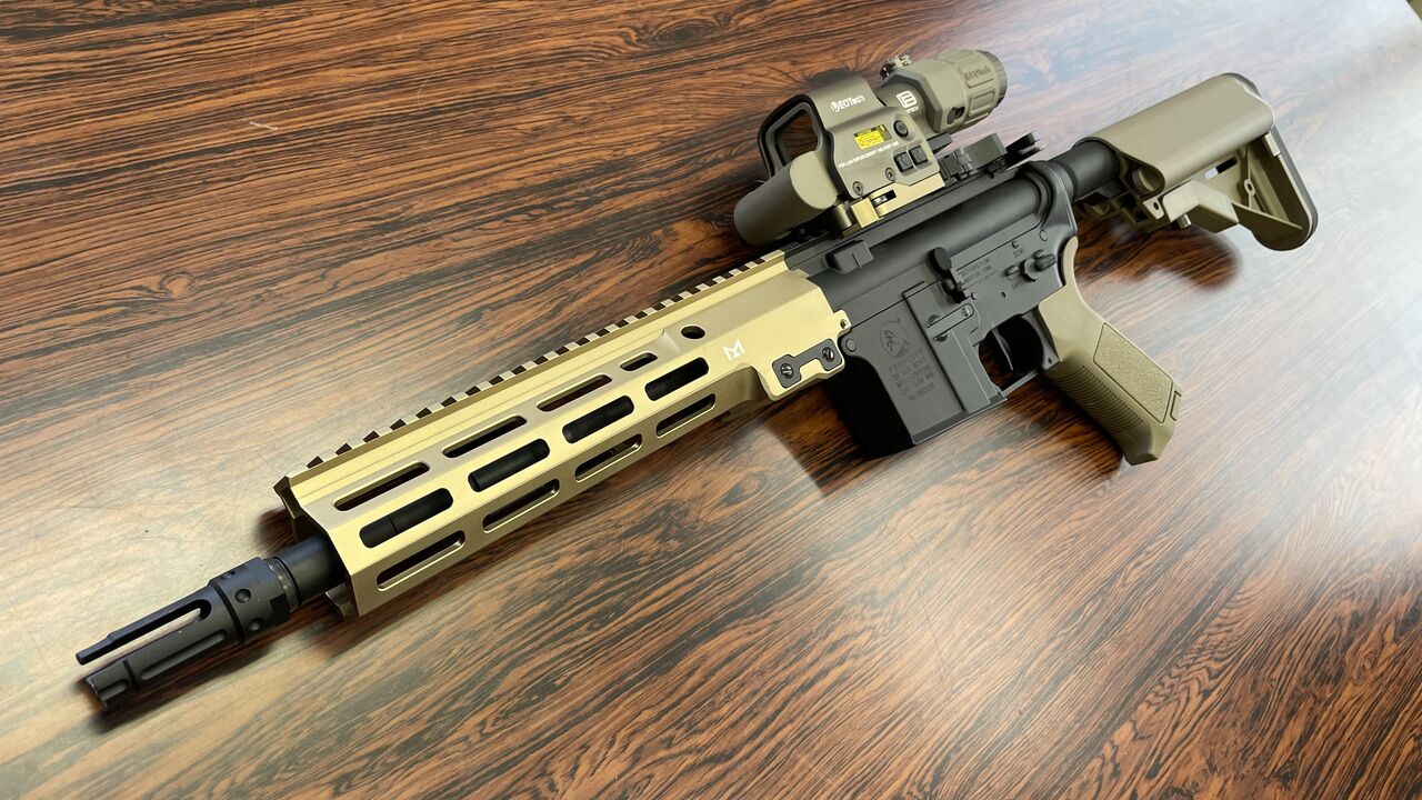 M4 URG-I/Mk16：Double Eagle : Bravo1は自重で落下します