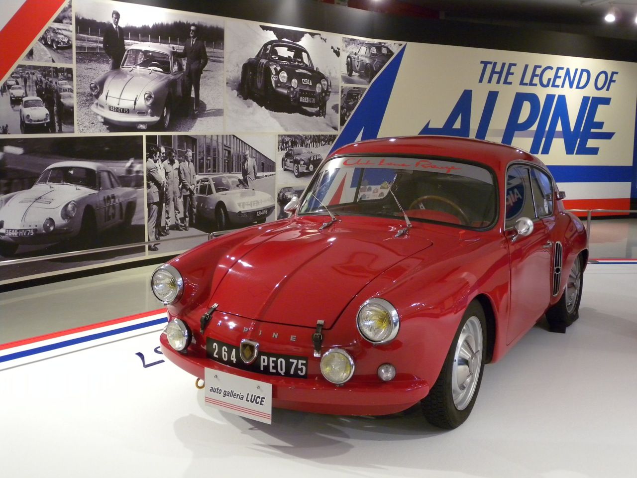 アウト ガレリア ルーチェ Official BLOG:Exhibition car ☆展示車両 ALPINE A106☆