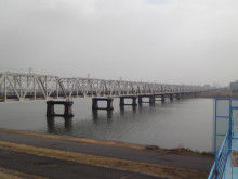 English diary : Akagawa Railway Bridge