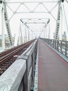 English diary : Akagawa Railway Bridge