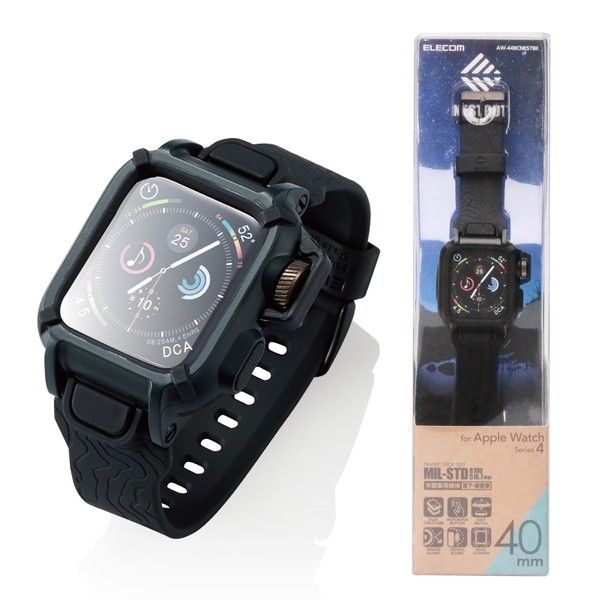 【ミリタリーテイスト】耐久性、実用性に特化したアップルウォッチケースが日本初上陸！ アメリカ軍の備品規格である「MIL-SPEC」をベースにし ...