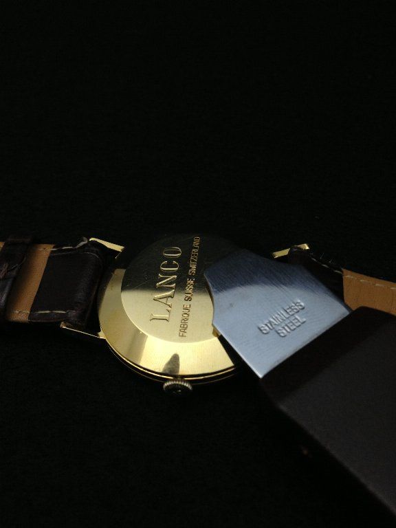 LANCO 17Jewels Antimagnetic （calibre Langendorf 1027） 1950年代 : 僕と猫と時計と ...