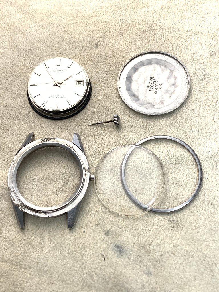 □ SEIKO Champion 860 waterproof Diashock 17jewels(1964年 □ SEIKO Champion 860 waterproof Diashock 17jewels(1964年
