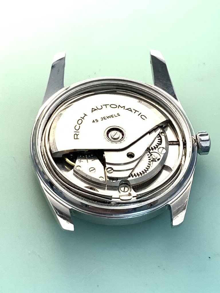 RICOH DYNAMIC AUTO 45Jewels 1962年～（昭和37年～） : 僕と猫と時計と・・・徒然なるままに・・・