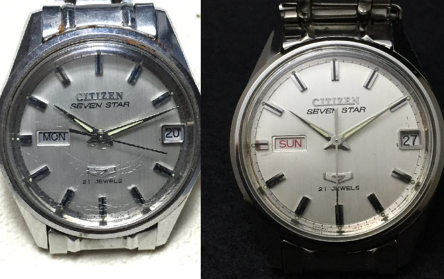 □ CITIZEN SEVEN STAR Automatic 21J (1967年 昭和42年) : 僕 □ CITIZEN SEVEN STAR Automatic 21J (1967年 昭和42年) : 僕