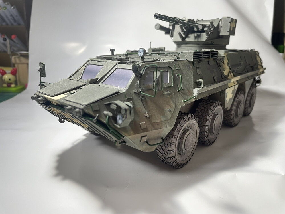 masaのペーパークラフト製作記 : WAK BTR-4E Bucephalus（10）完成