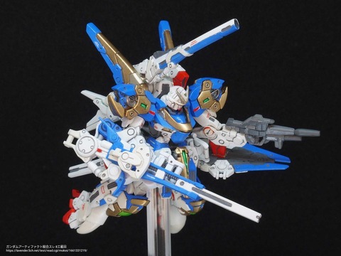 【画像】ポーズ変えV2ABできました【ガンダムアーティファクト】 : フィギュプラNewsまとめ