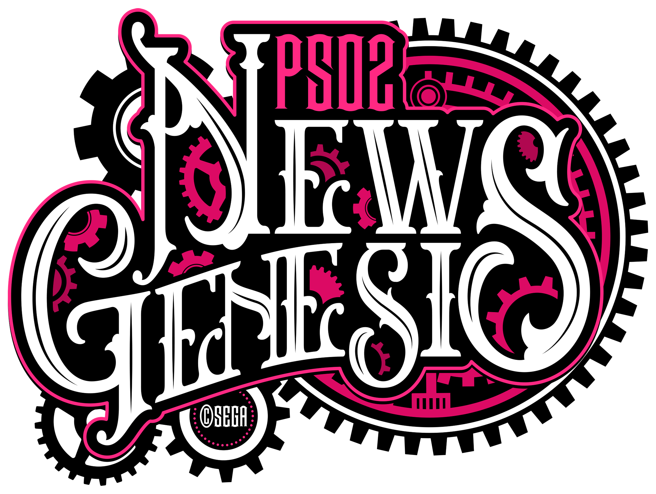 スチームパンク風ロゴ_Steam Punk : PSO2 ／ NGSロゴ置き場【#ma7ロゴ】