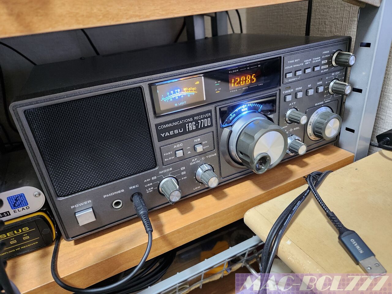 FRG-7700で日本語放送を聴く : MacとBCLと無線の時間