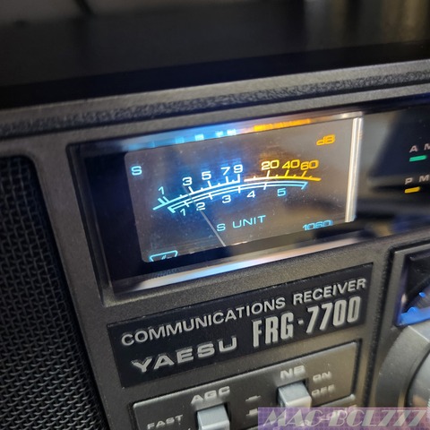 やっぱり、Sメーターはアナログがいいですね・・ : MacとBCLと無線の時間