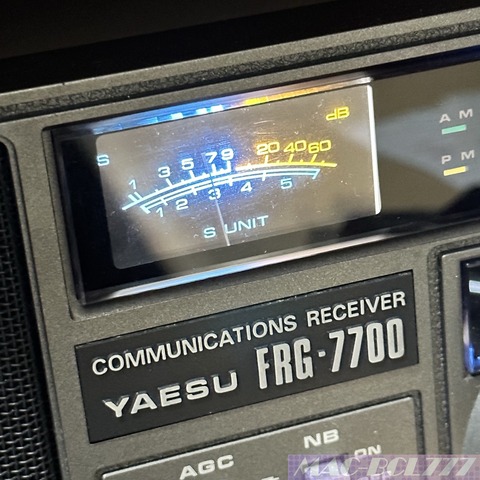 やっぱりアナログのSメーターはいいですね・・ : MacとBCLと無線の時間