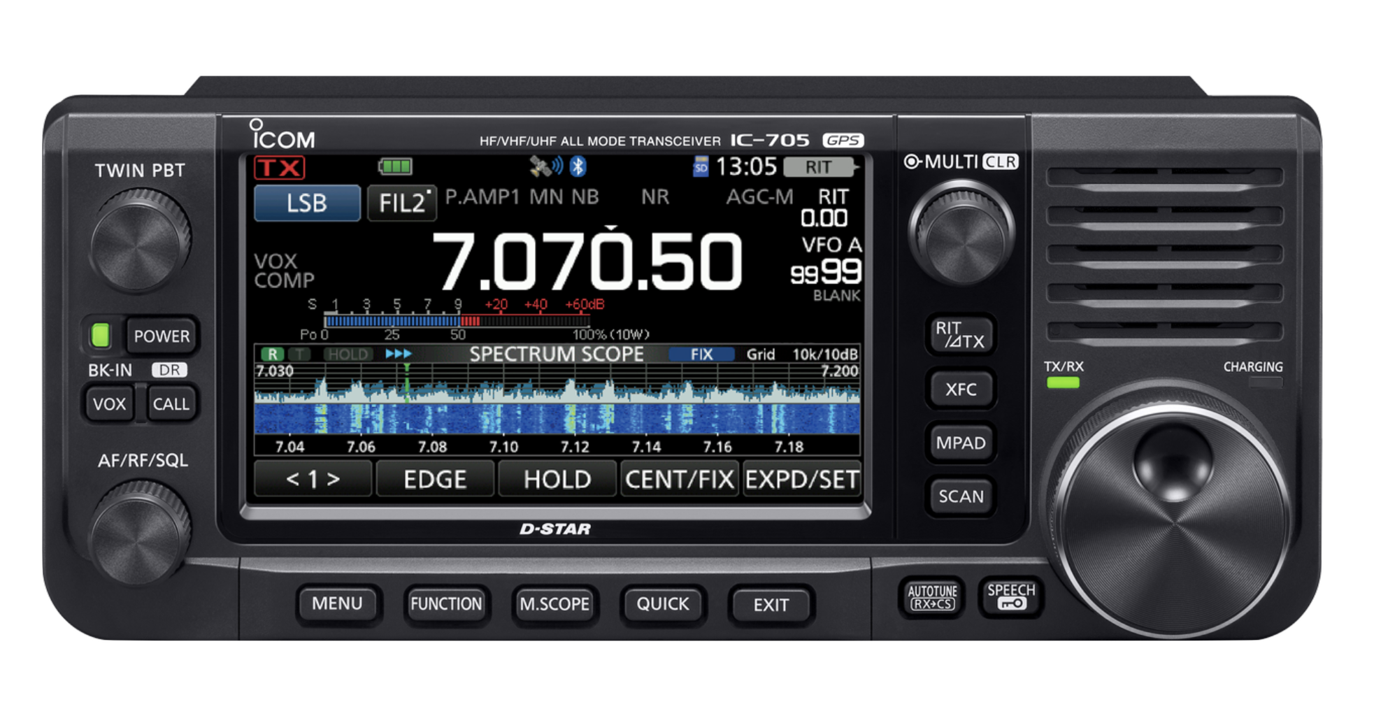 IC-705が旅立ちました・・ : MacとBCLと無線の時間