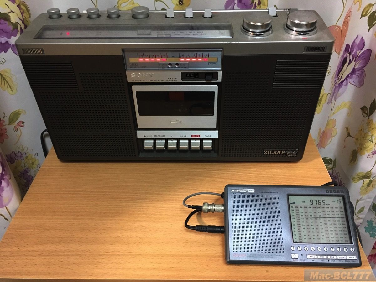 リビングのBCLラジオをDE1103 DRMに変更 : MacとBCLと無線の時間