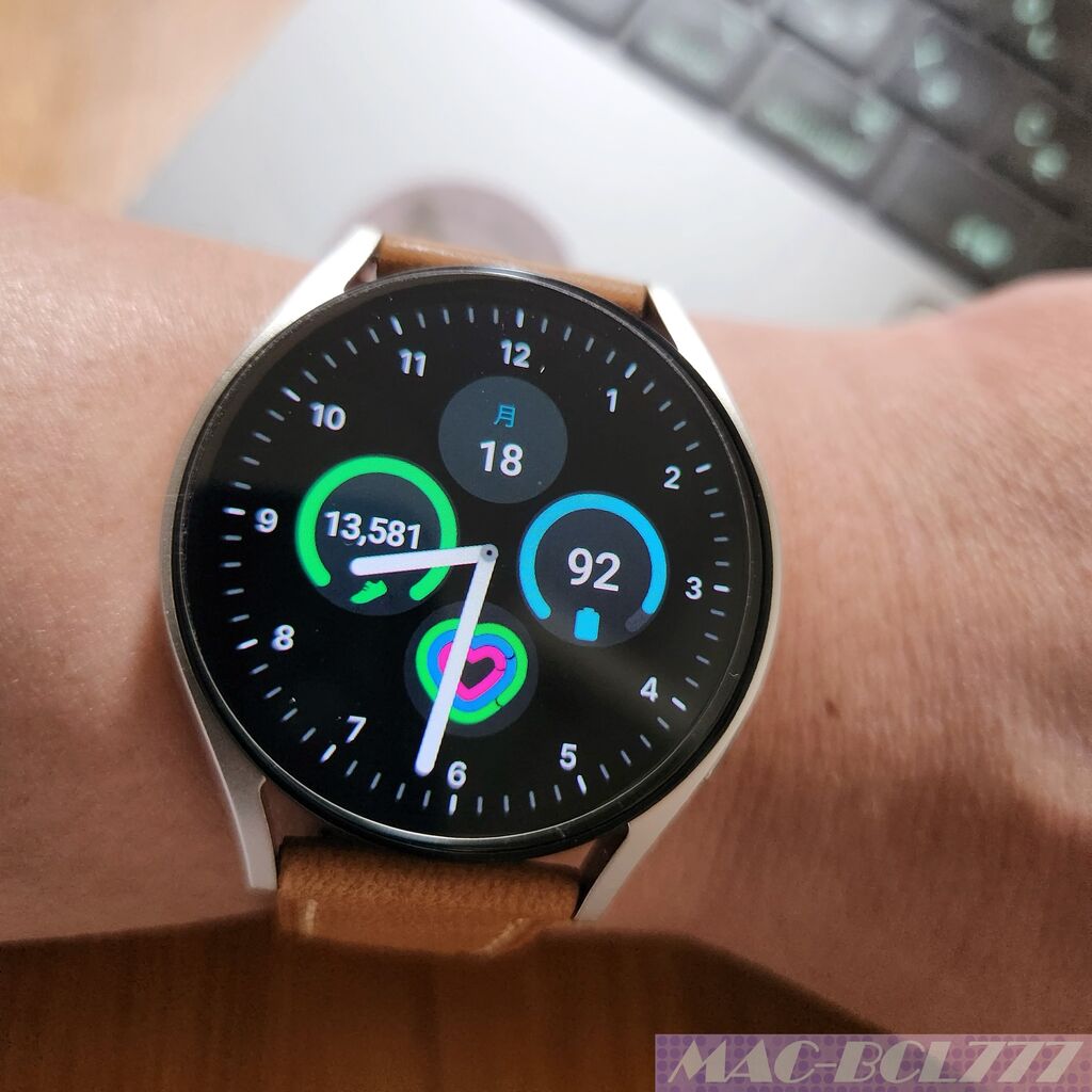 Galaxy Watch 6 設定中・・・ : MacとBCLと無線の時間