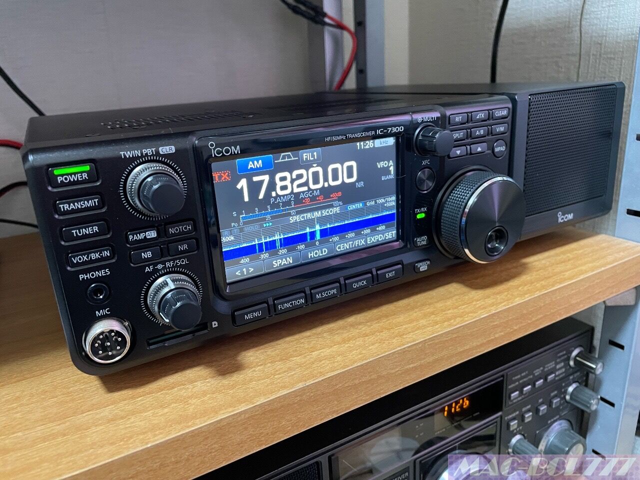 IC-7300がやって来ました！ : MacとBCLと無線の時間
