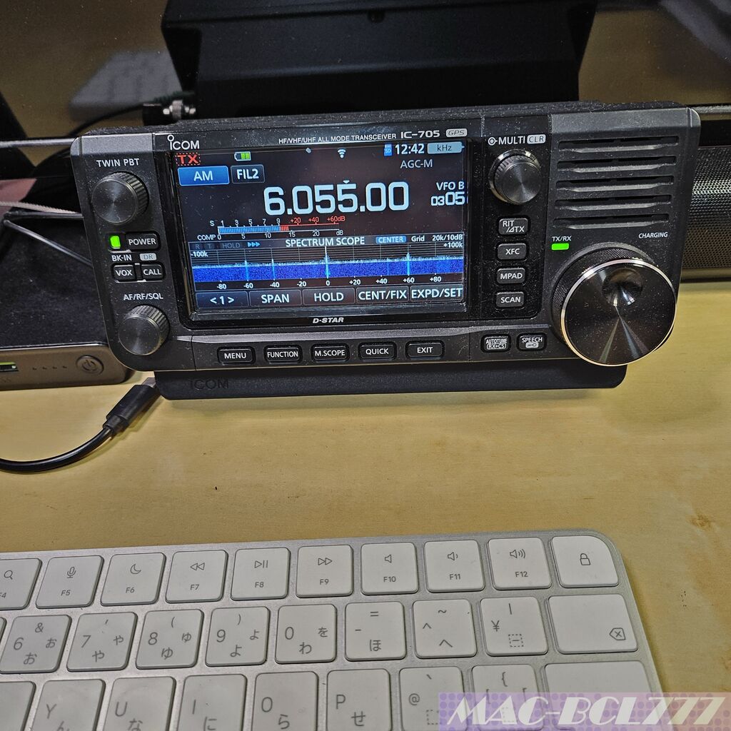 IC-705、BCLとD-Star専用機に : MacとBCLと無線の時間