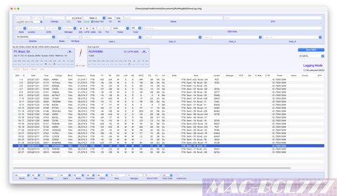 Mac用アマチュア無線ログアプリ「RUMlogNG」 : MacとBCLと無線の時間