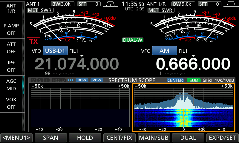 ICOM IC-7610は中波ATT設定されていない？ : MacとBCLと無線の時間