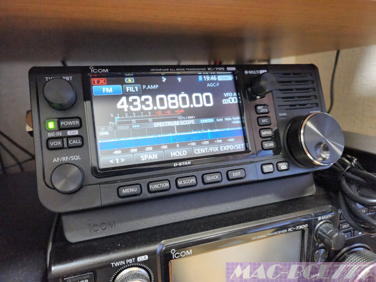 430MHz CQ : MacとBCLと無線の時間