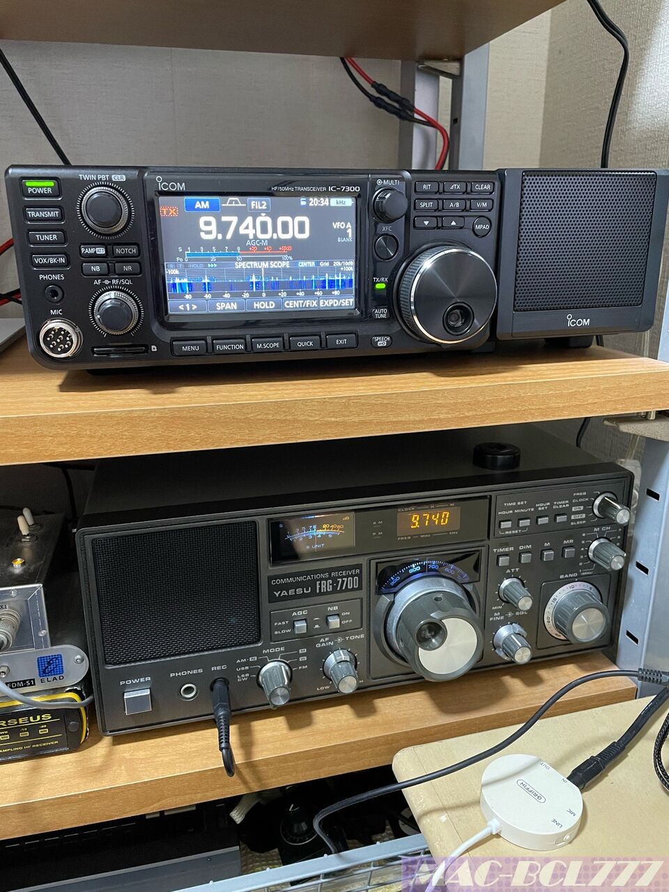 IC-7300を受信機として使ってみた！ : MacとBCLと無線の時間