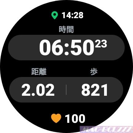 Galaxy Watch 6、ワークアウト中の距離表示がおかしい・・ : MacとBCLと無線の時間