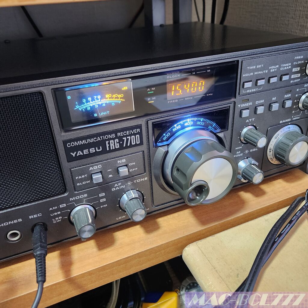 受信ログ：2023/06/25（日）朝 : MacとBCLと無線の時間