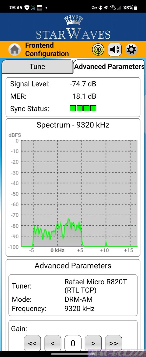 スマホアプリ「STARWAVES」でKTWR-DRM放送を聴く : MacとBCLと無線の時間