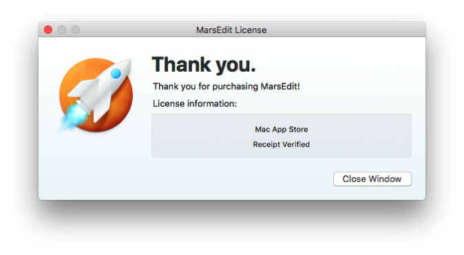 「MarsEdit4」の購入 : MacとBCLと無線の時間