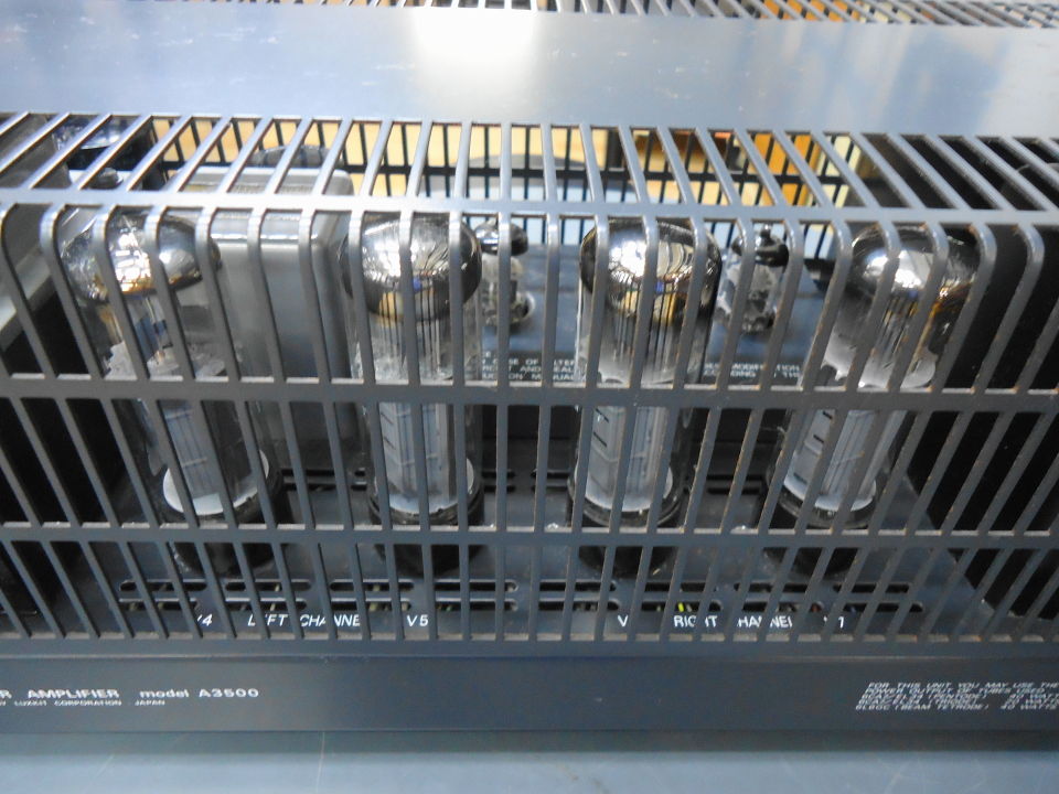 SOUNDMAC-Used:LUXMAN A3500 6CA7 真空管式パワーアンプ - livedoor Blog（ブログ）