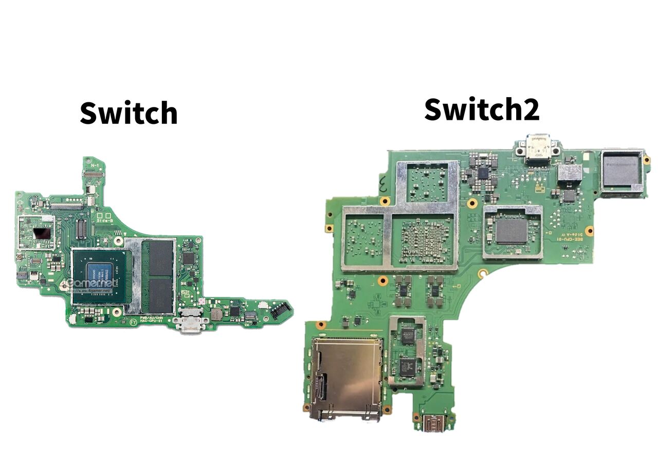 ゲーム感想・評価まとめ＠2ch : 【朗報】Switch2のマザボ、ガチでデカいwwwwww