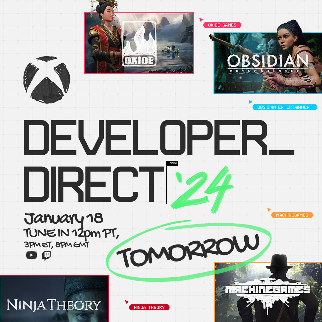ゲーム感想・評価まとめ＠2ch : XBOX「Developer_Direct」本日午前5時より配信！