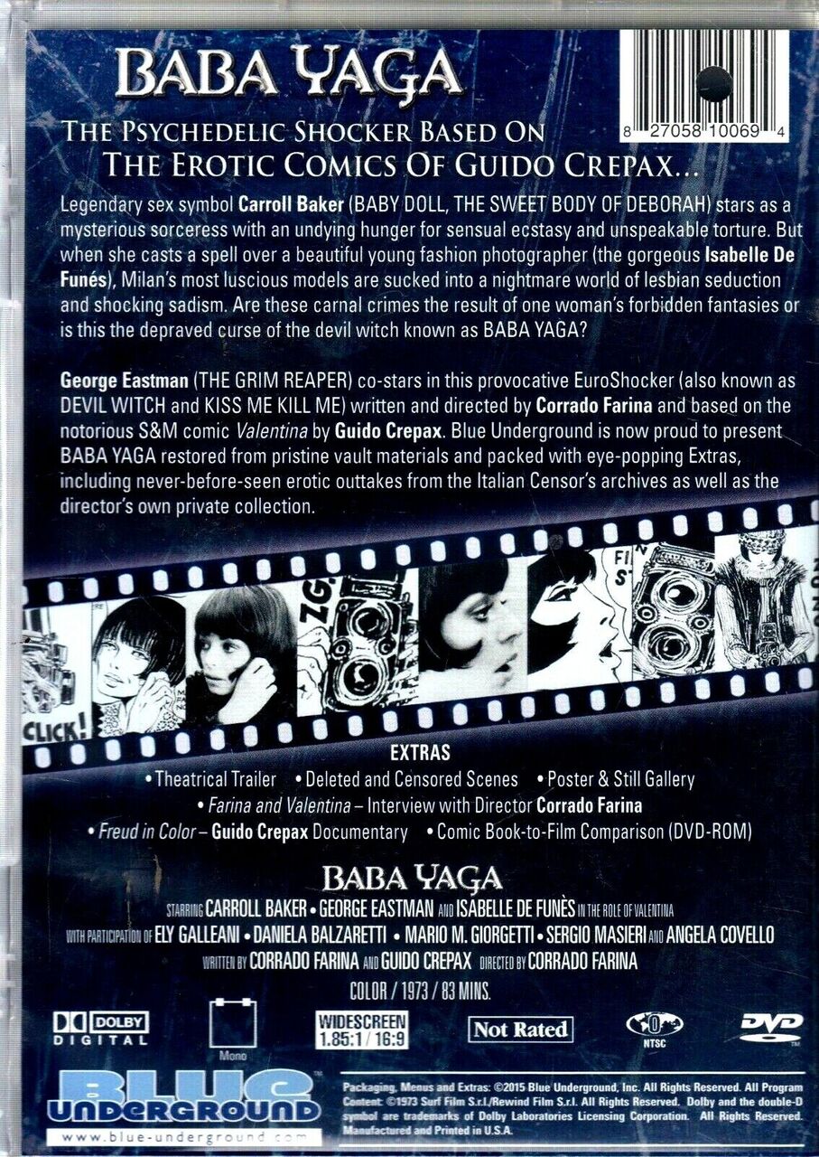 あれこれ【32】DVD、BD : キャロル・ベイカー セクシー女優の部屋