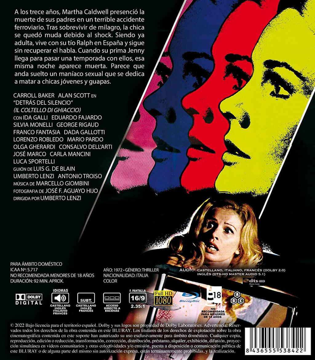 あれこれ【32】DVD、BD : キャロル・ベイカー セクシー女優の部屋