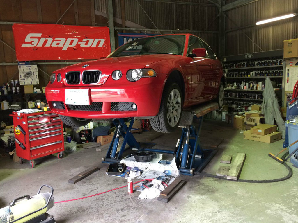 BMW(E46) ATF交換。（神戸） - 西神カークリニック公式ブログ