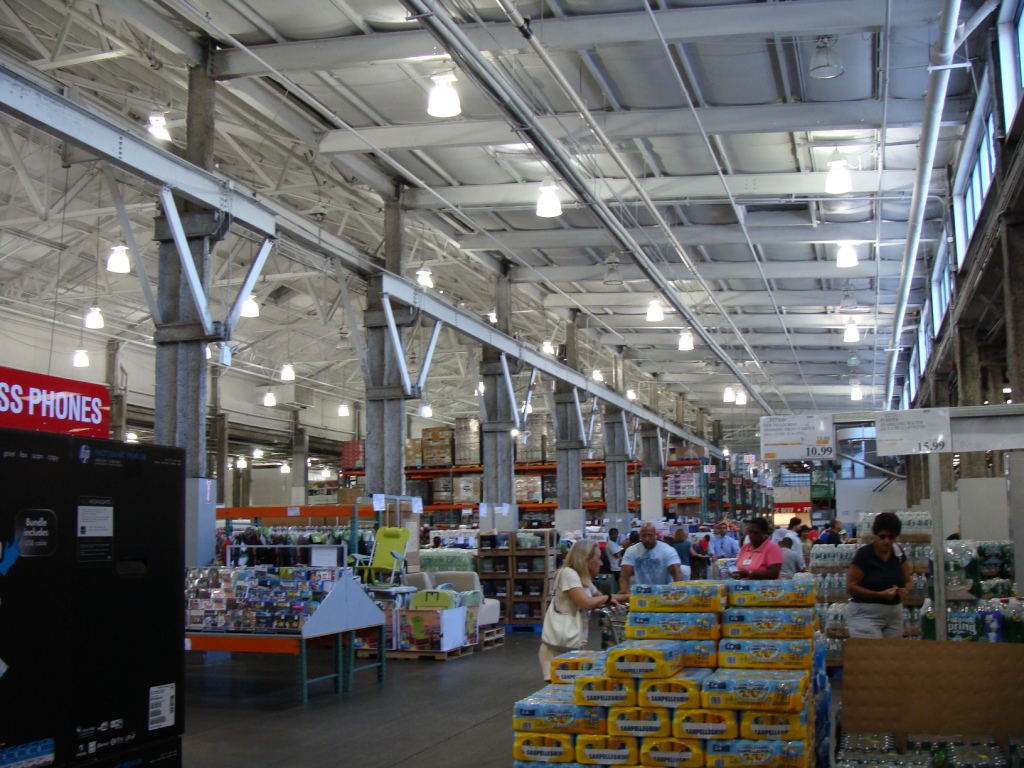 窓＠New York : 【スーパー】コスコ Costco＠Queens と、ダンキンドーナツ Dunkin' Donuts