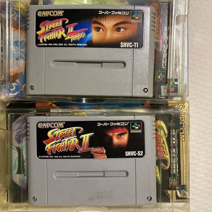 スト2のカセットのこれ誰なんだよ : ゲーハーの窓