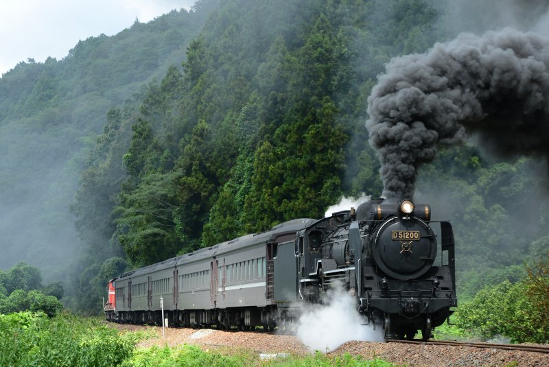 D51試運転を狙いに山口線⑤ : √Route1005