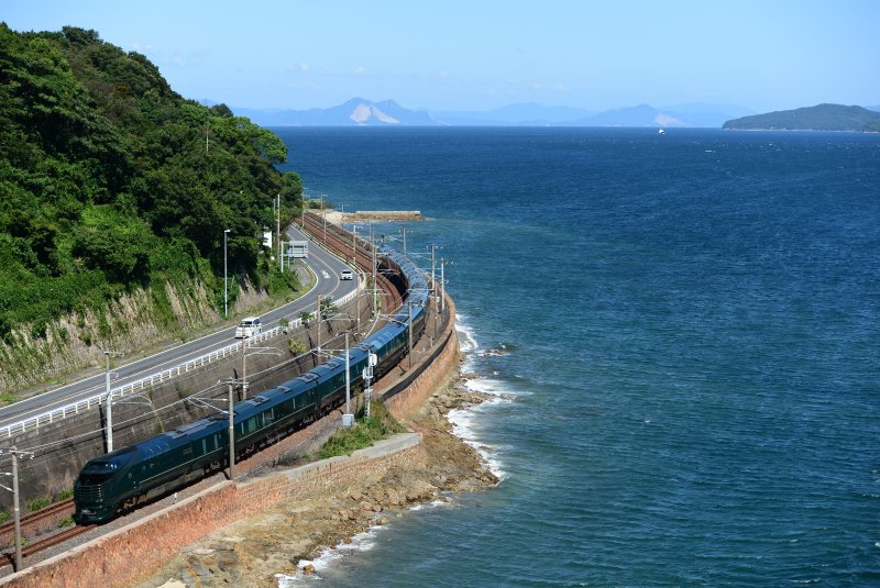 トワイライトExp瑞風を大畠で狙ってみた。 : √Route1005