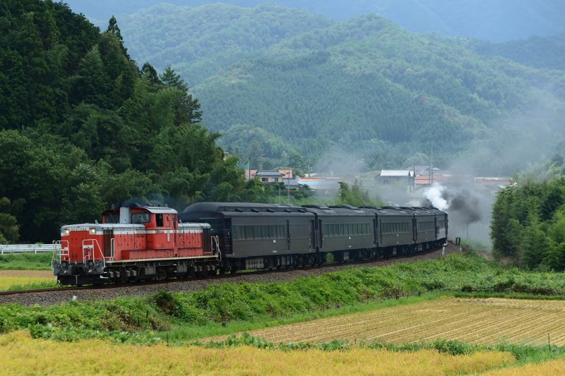 D51試運転を狙いに山口線④ : √Route1005